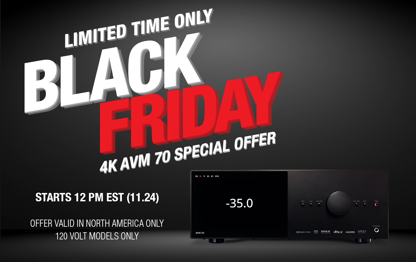 Anthem® / Premium Audio Video Receivers & Powered Amplifiers